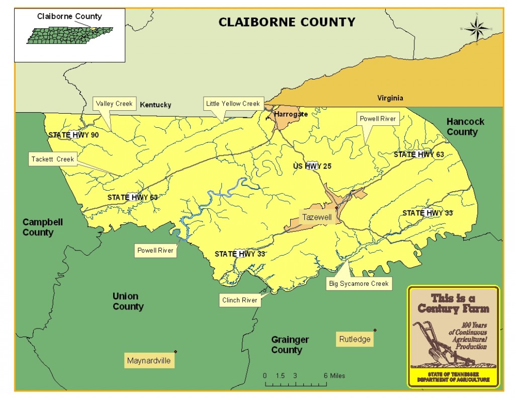 Claiborne County | Tennessee Century Farms
