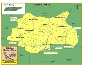 Lewis County | Tennessee Century Farms